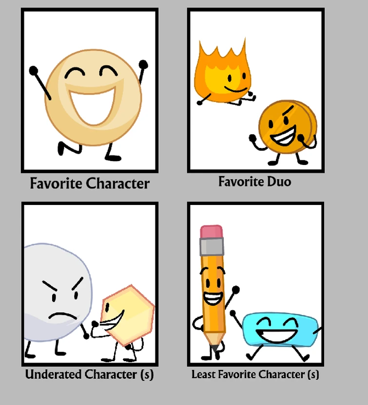 my character opinions | Fandom