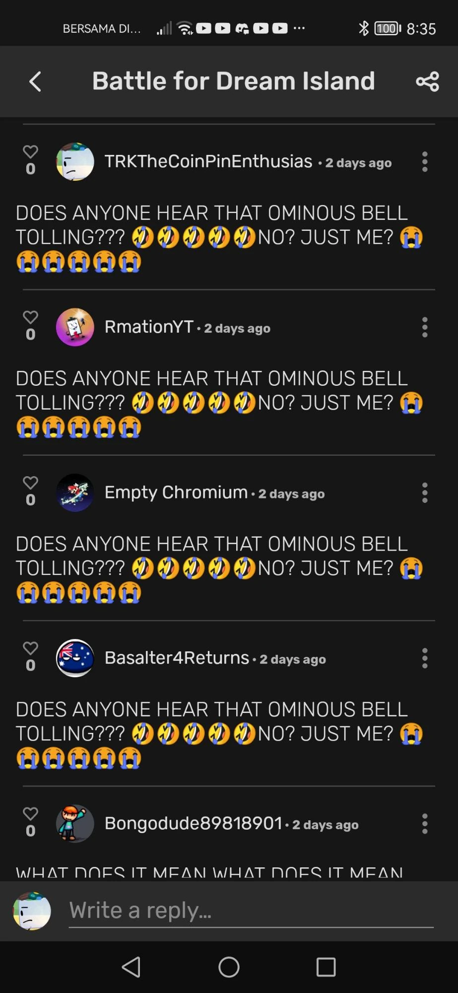 What did I start | Fandom