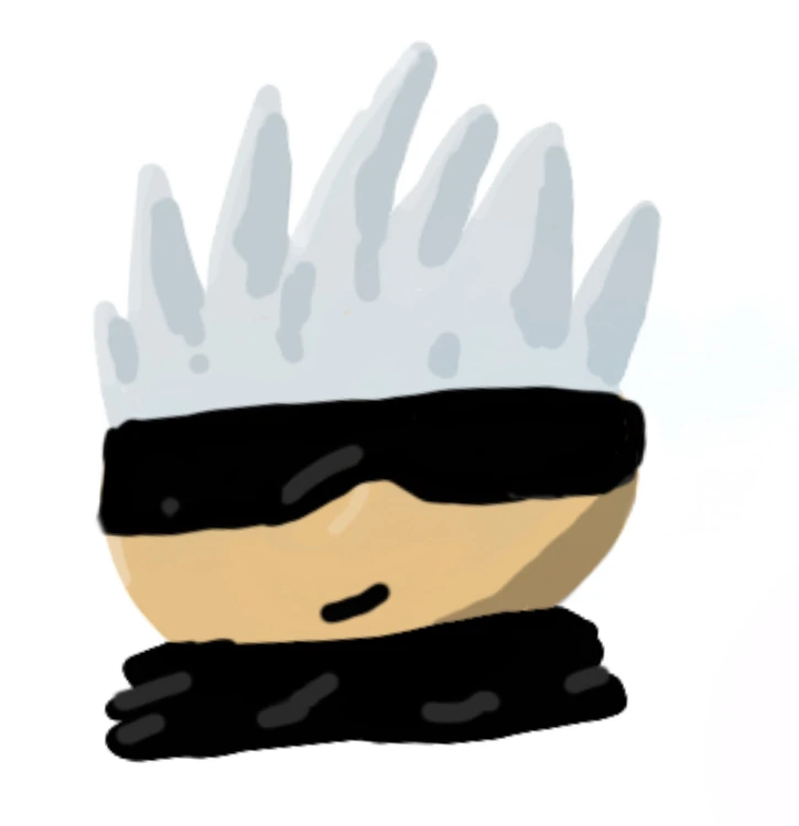 I tried drawing gojo | Fandom