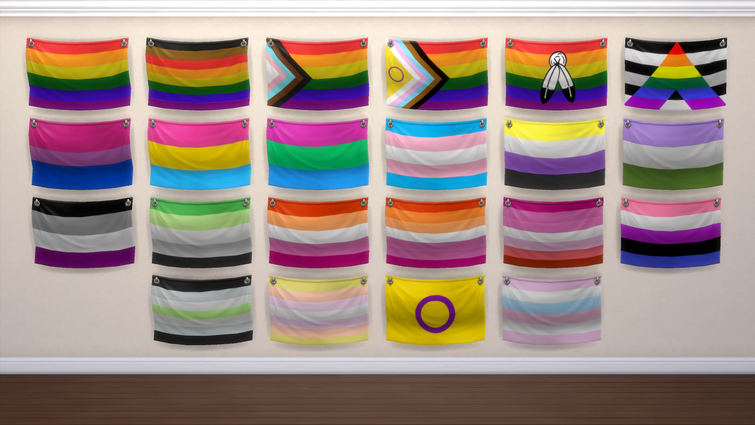 Every pride flag in The Sims 4 (base game) | Fandom