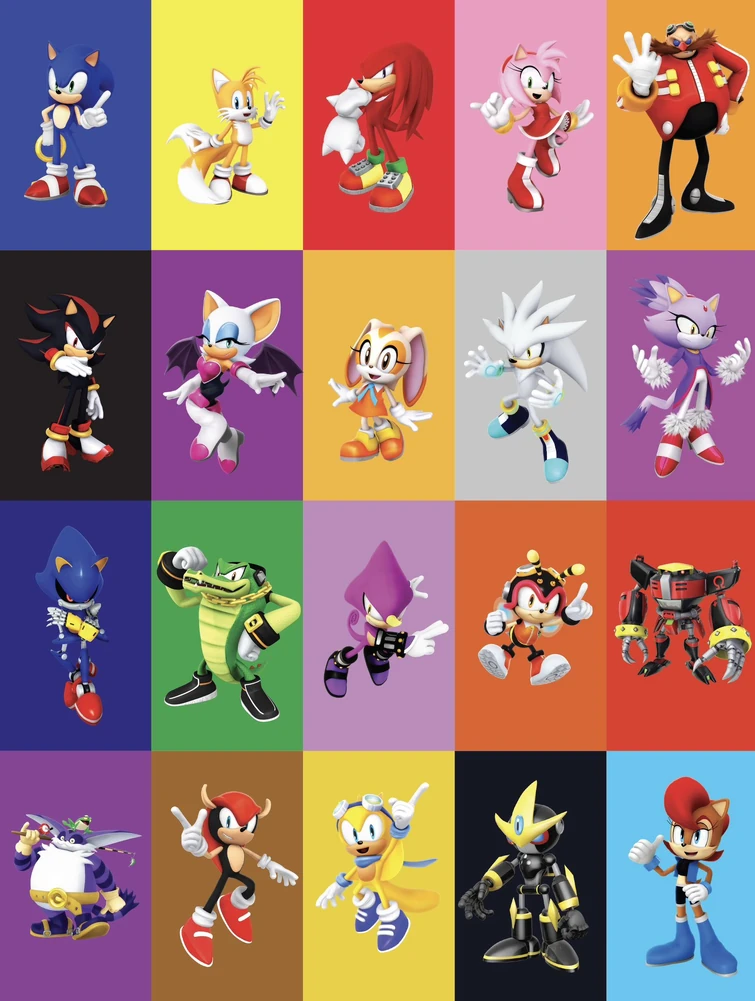If there was a third Sonic fighting game, who would be your main/s and ...