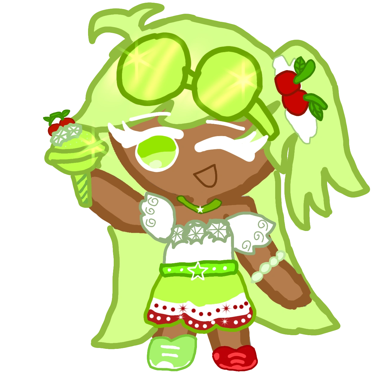 Q and A for my new OC, Melon Cream Soda Cookie! | Fandom