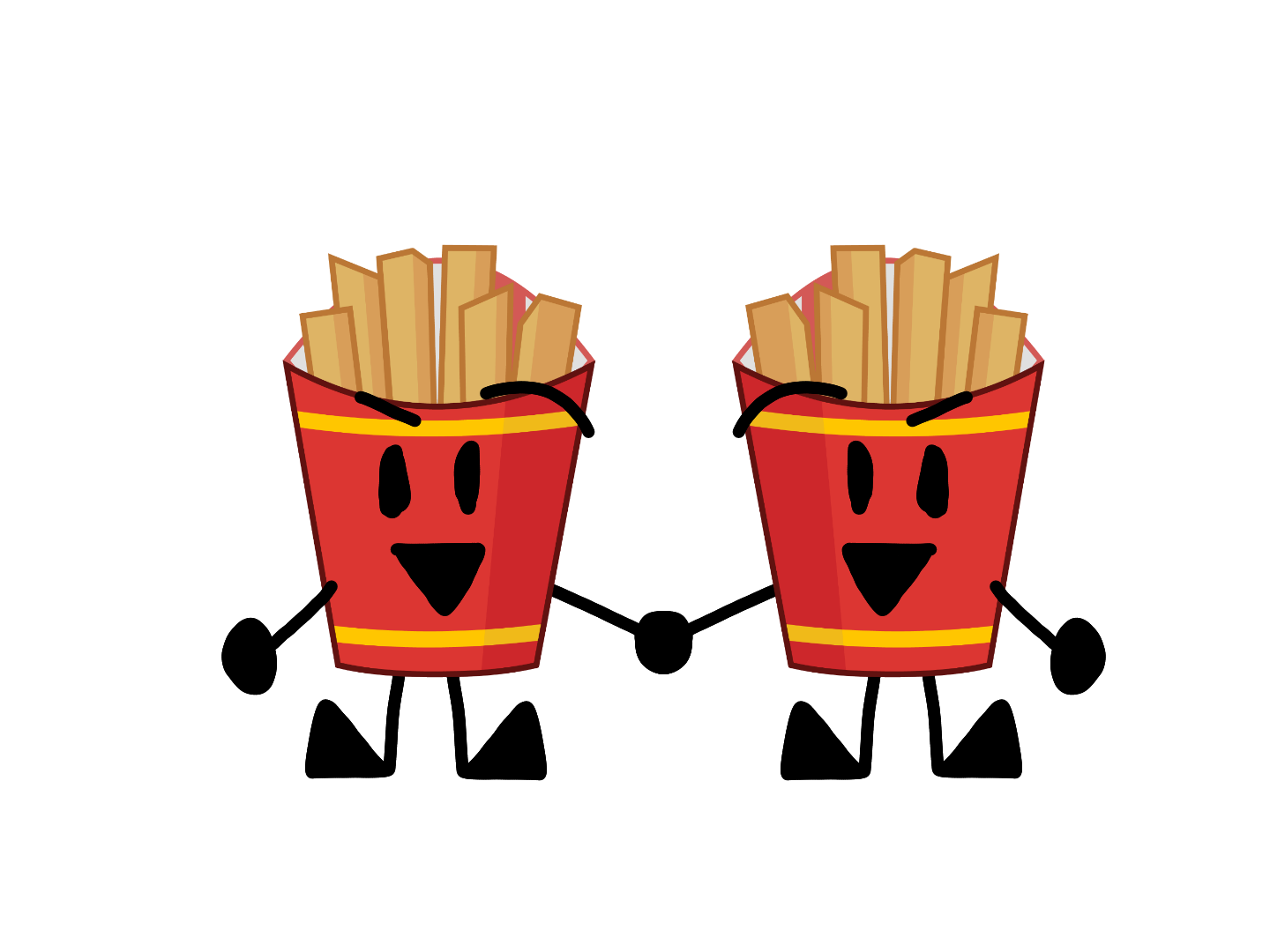 Fries as Twins | Fandom