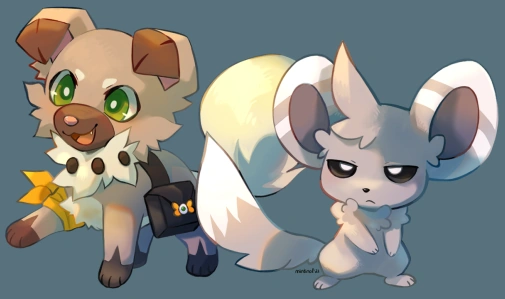 he looks SO done with Rockruff’s s*** | Fandom