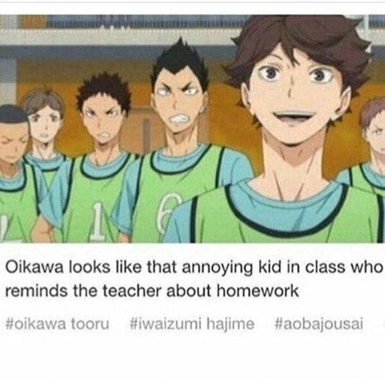 (Mainly)Oikawa memes bc why not- (id recommend clicking on each image ...