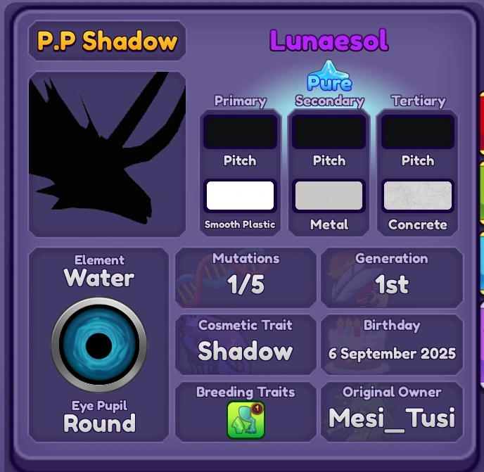 Looking at offers on a Pure Pitch Shadow Luna | Fandom