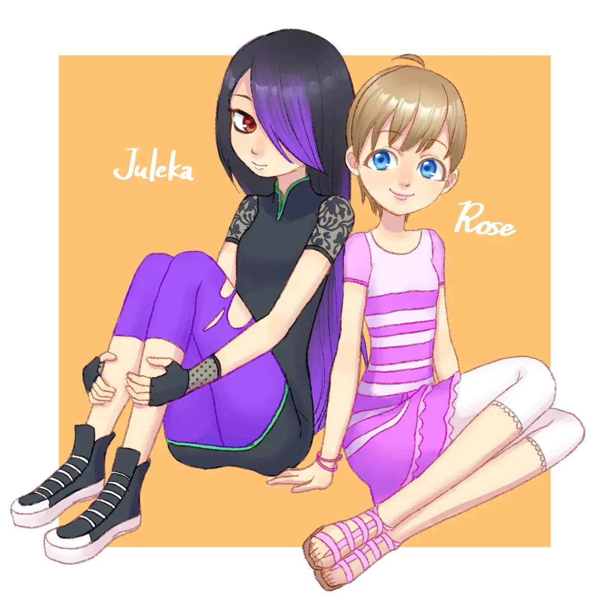 Soft Rose and Emo Juleka + Soft Nathaniel and Emo Marc | Fandom