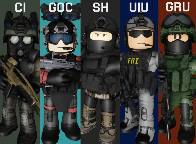 CI, GOC, SH, UIU, GRU-P | Fandom