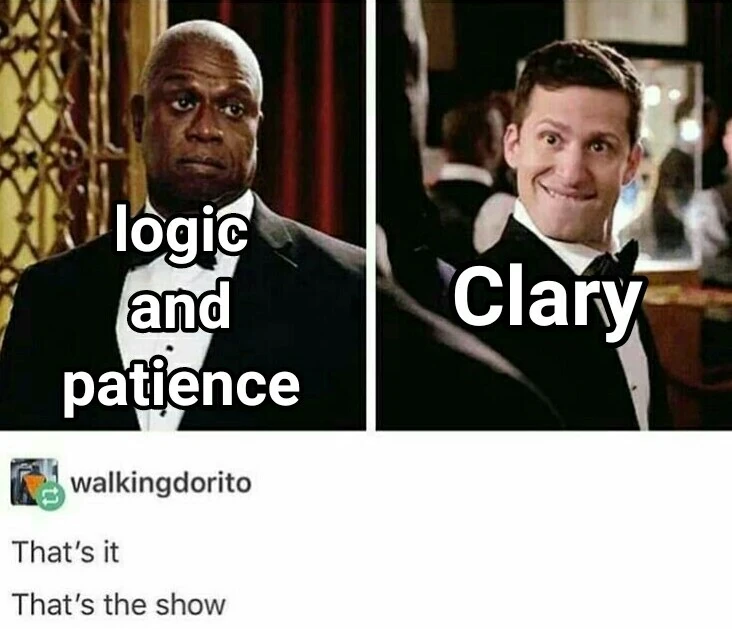 TMI summarized through B99 | Fandom