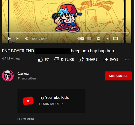 FNF on Youtube Kids | Fandom