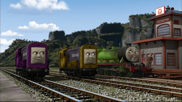Splatter and Dodge in "Henry's Happy Coal" (2011) | Fandom