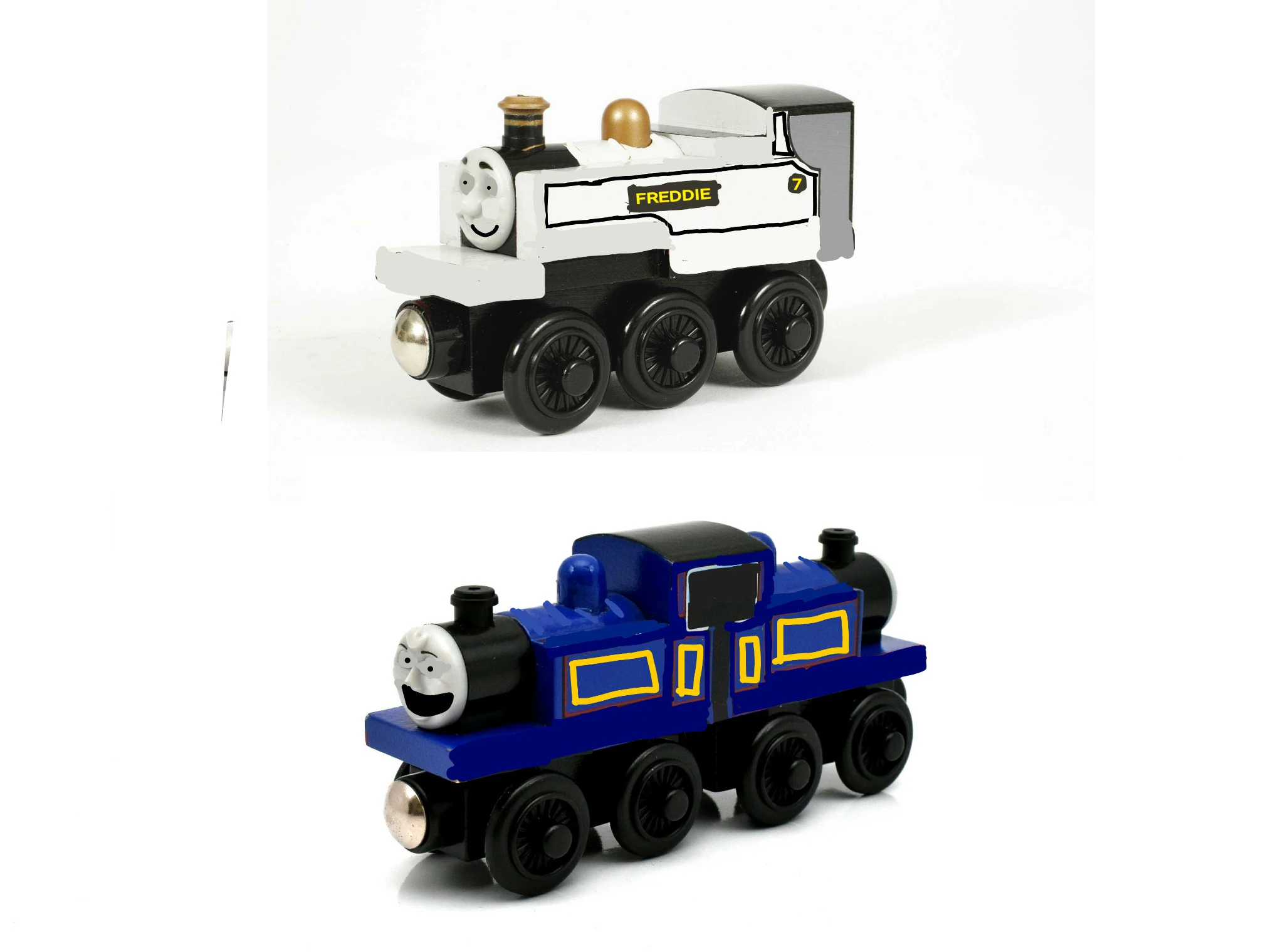 I made freddie and mighty mac in 90s TWR | Fandom