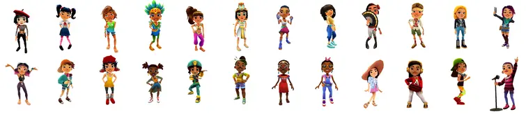 My Favorite 24 Subway Surfers Girls | Fandom