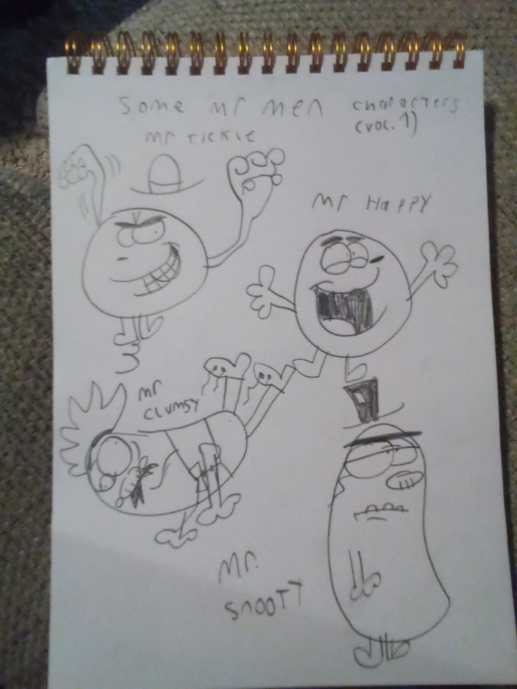 A few Mr Men art I made. | Fandom