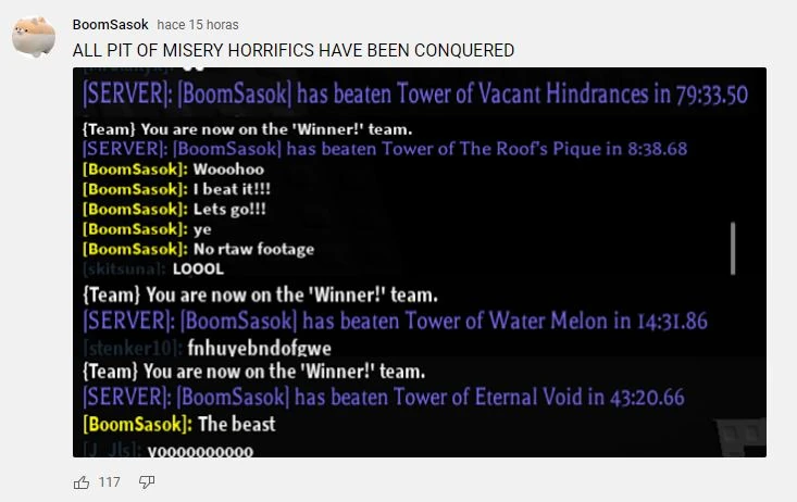 BoomSasok beated all pom horrific towers (not clickbait) | Fandom