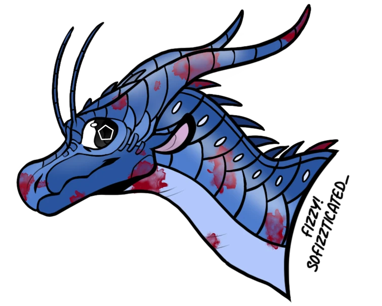 Much Blue, Very SilkWing || TW: Blood | Fandom