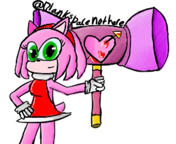 Amy Rose (old drawing) | Fandom