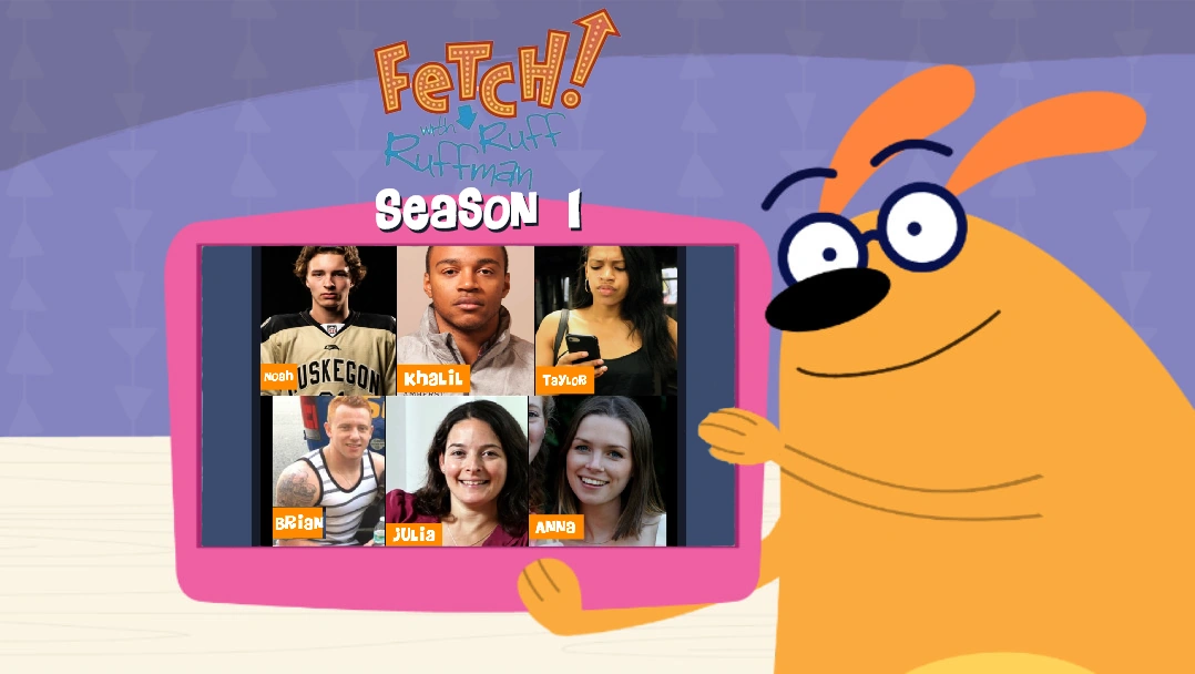 Ruff Ruffman Showing Pictures of his FETCH! Fetchers from all 5 Seasons ...