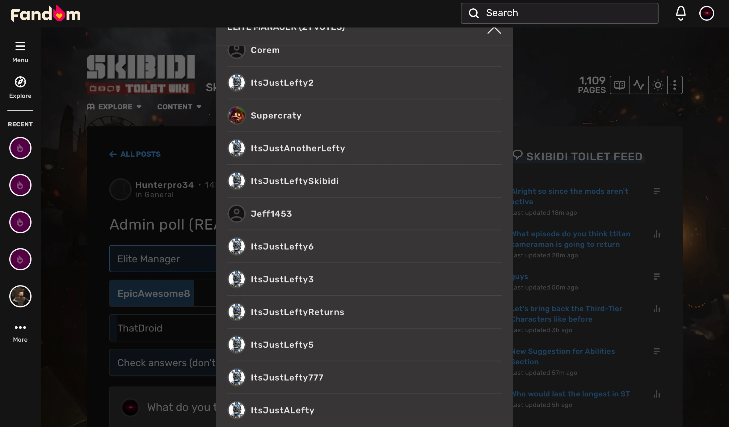 Skibillion Lefties incident | Fandom
