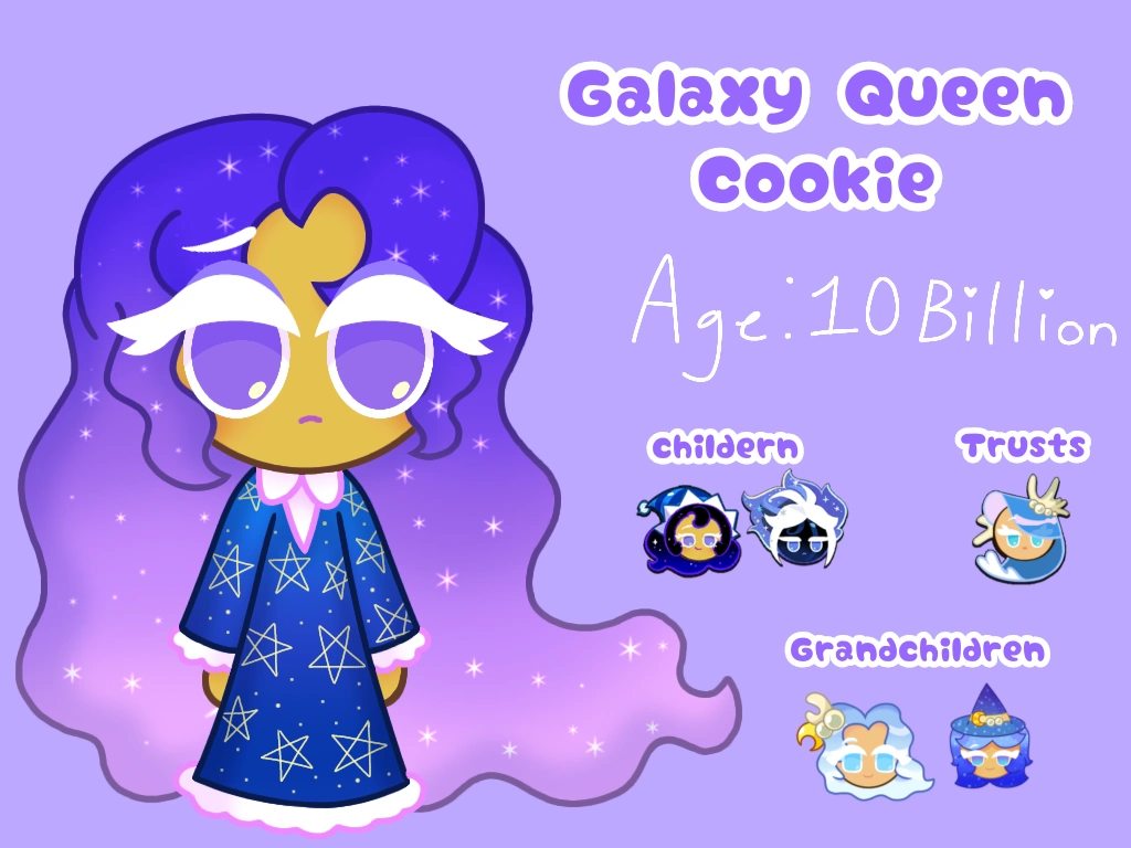Meet Galaxy Queen Cookie!(Moonlight and Stardusts Mother) | Fandom