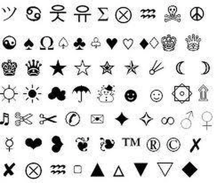 Symbols you can use for your Rainbow Bubblegem OC | Fandom