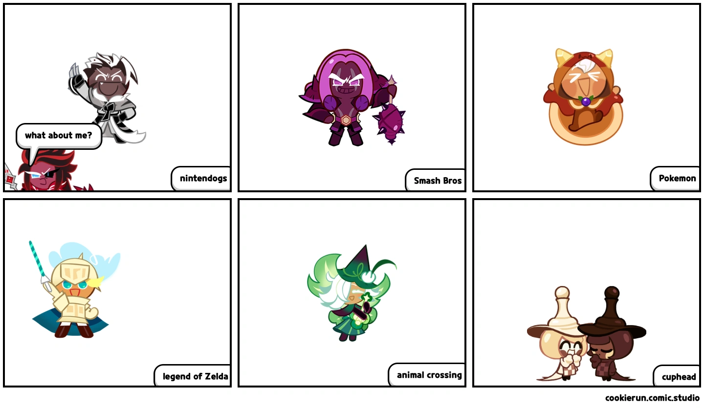 cookies and their favorite Nintendo games | Fandom