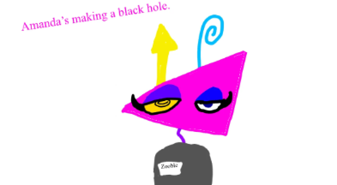 We all love Amanda making a black hole (art) | Fandom