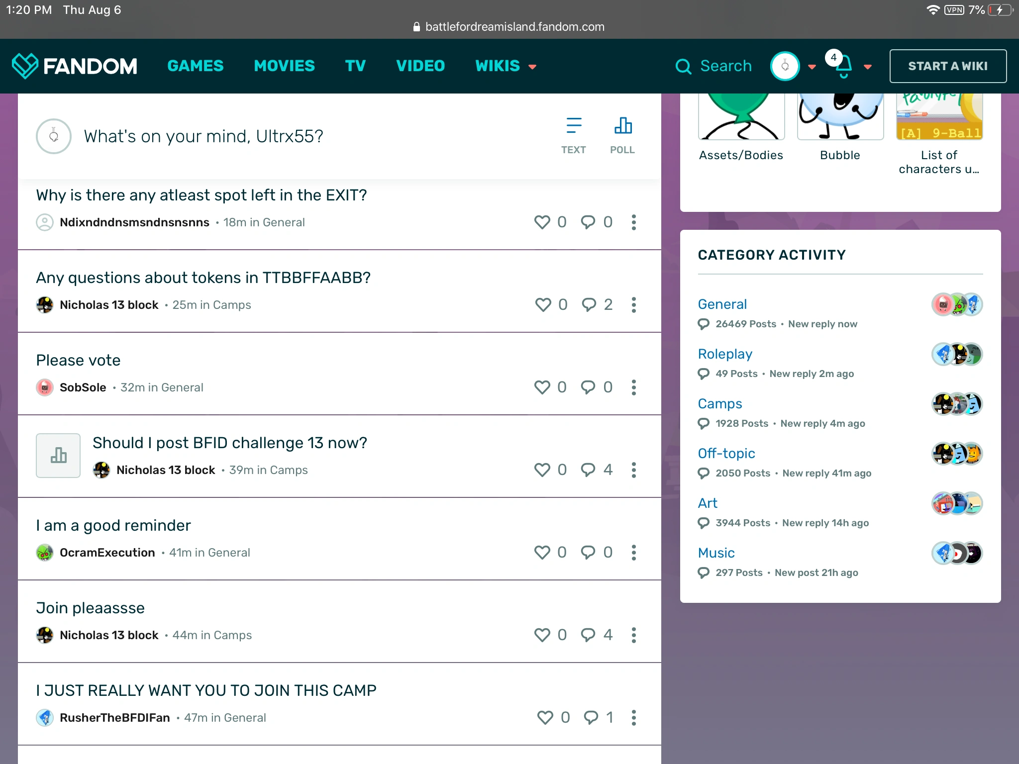 One final old fandom screenshot I have | Fandom