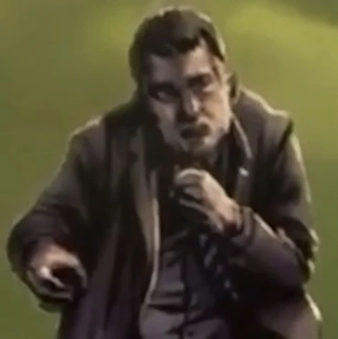 Who is Zed‘s Father that was running away from the eerie green haze ...