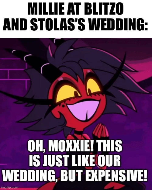 The Stolitz wedding gonna be like: | Fandom