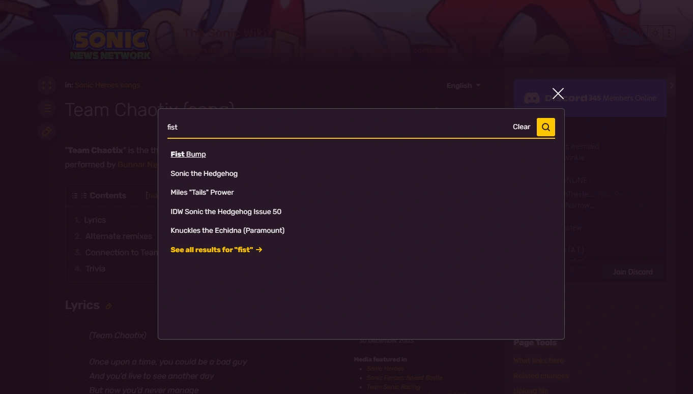 SNN Search bar has a moment | Fandom