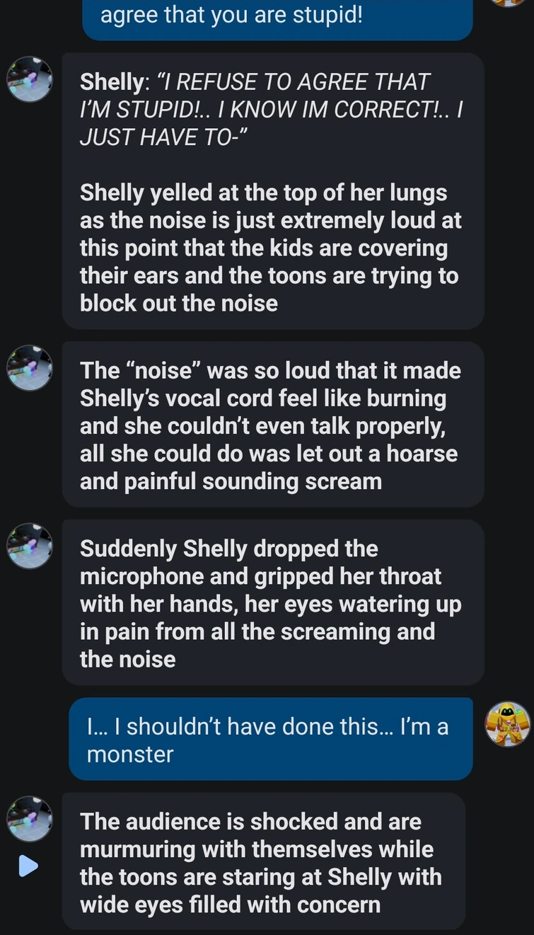 Okay so I decided to prank Shelly... And I think I'm a monster | Fandom