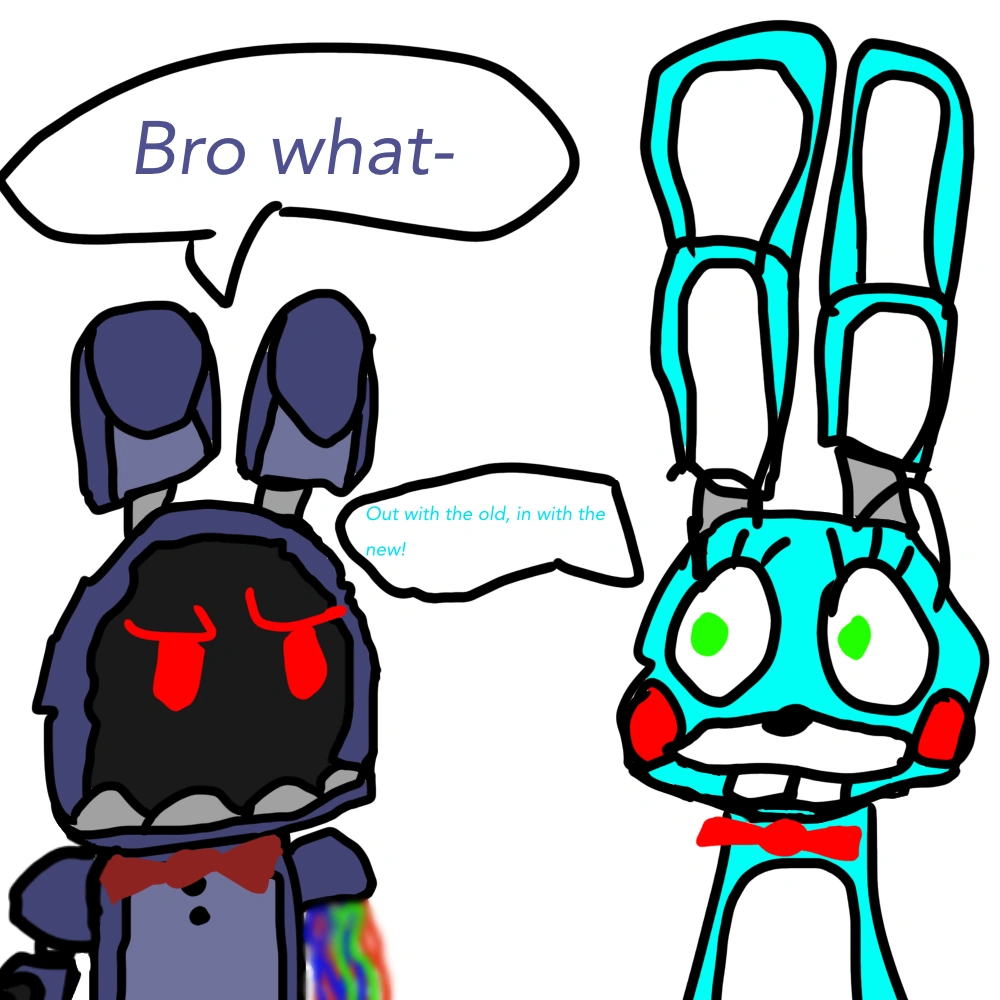Some lazy art thing + my friends oc as an animatronic(?) | Fandom