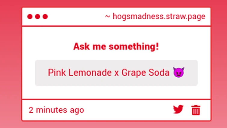 So this is how the RDS Pink Lemonade X Grape Soda Ship began. | Fandom