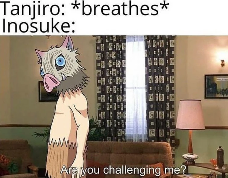 Inosuke meme | Fandom