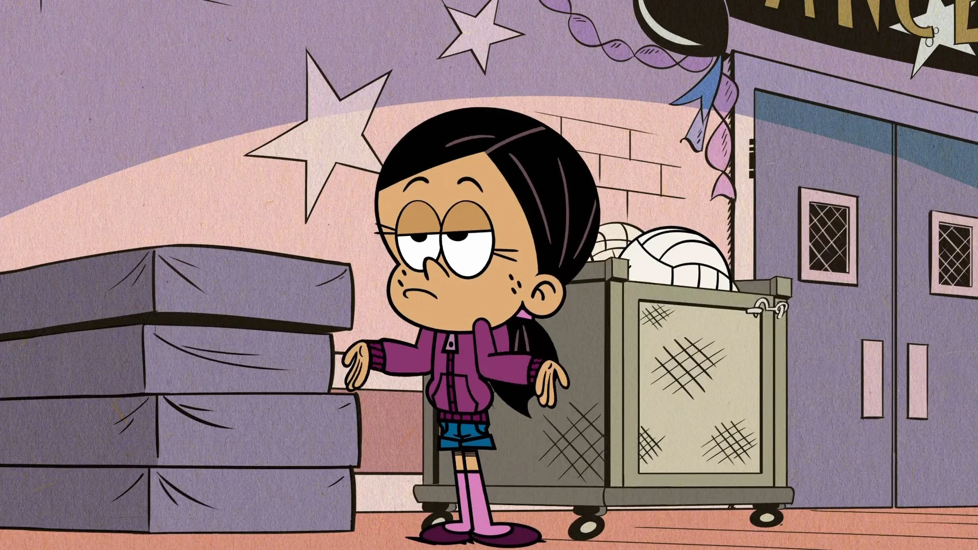 A screenshot of Ronnie Anne from Dance Dance Resolution, but… | Fandom