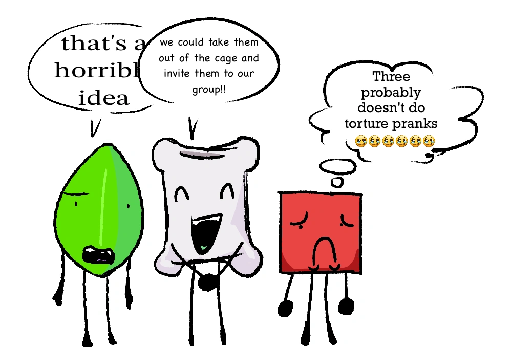 what if the crazy contestants in bfdi formed an evil gang and ...
