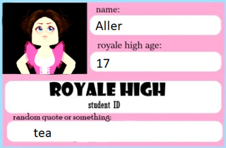 make ur royale high ID | Fandom
