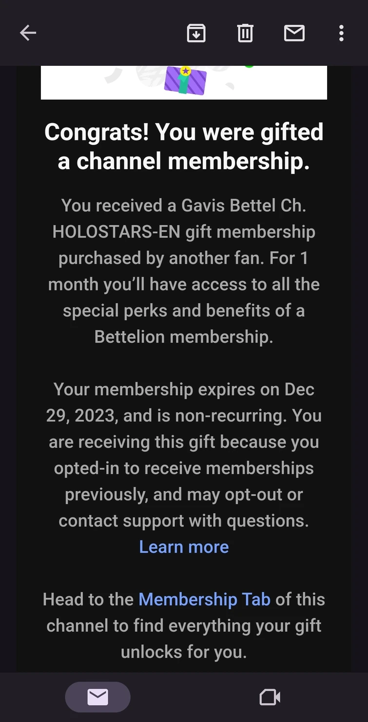 SOMEBODY GIFTED ME A BETTEL MEMBERSHIP BUT I WASNT EVEN ON THE STREAM??? | Fandom