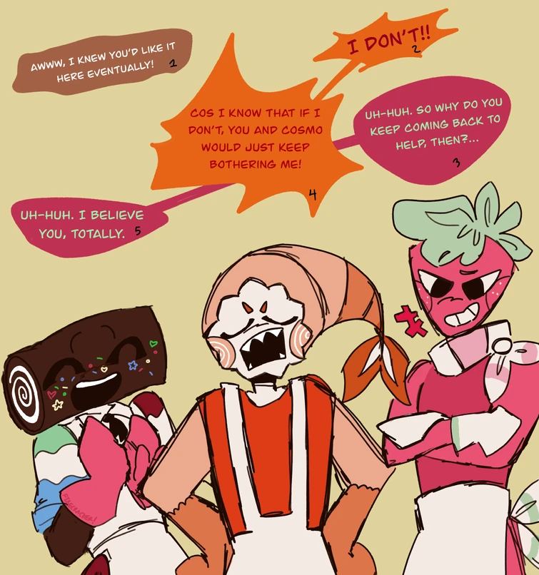 yknow what? i like you! *puts your Shrimpo to labor/j* | Fandom