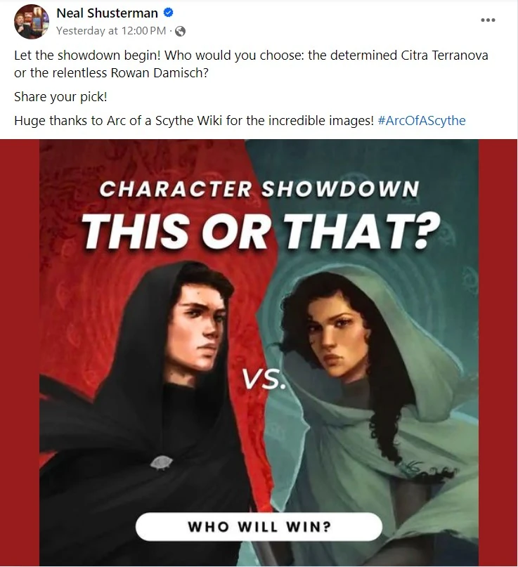 Neal Shusterman Mentions Our Wiki! | Fandom