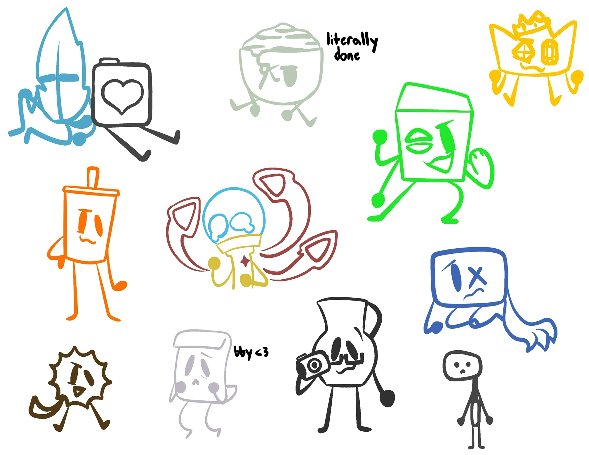 object OC doodles | Fandom