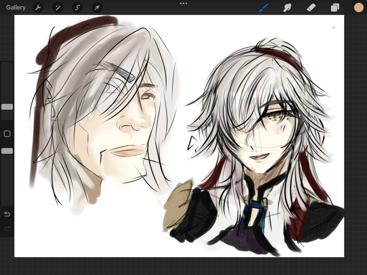 I was drawing jing yuan | Fandom