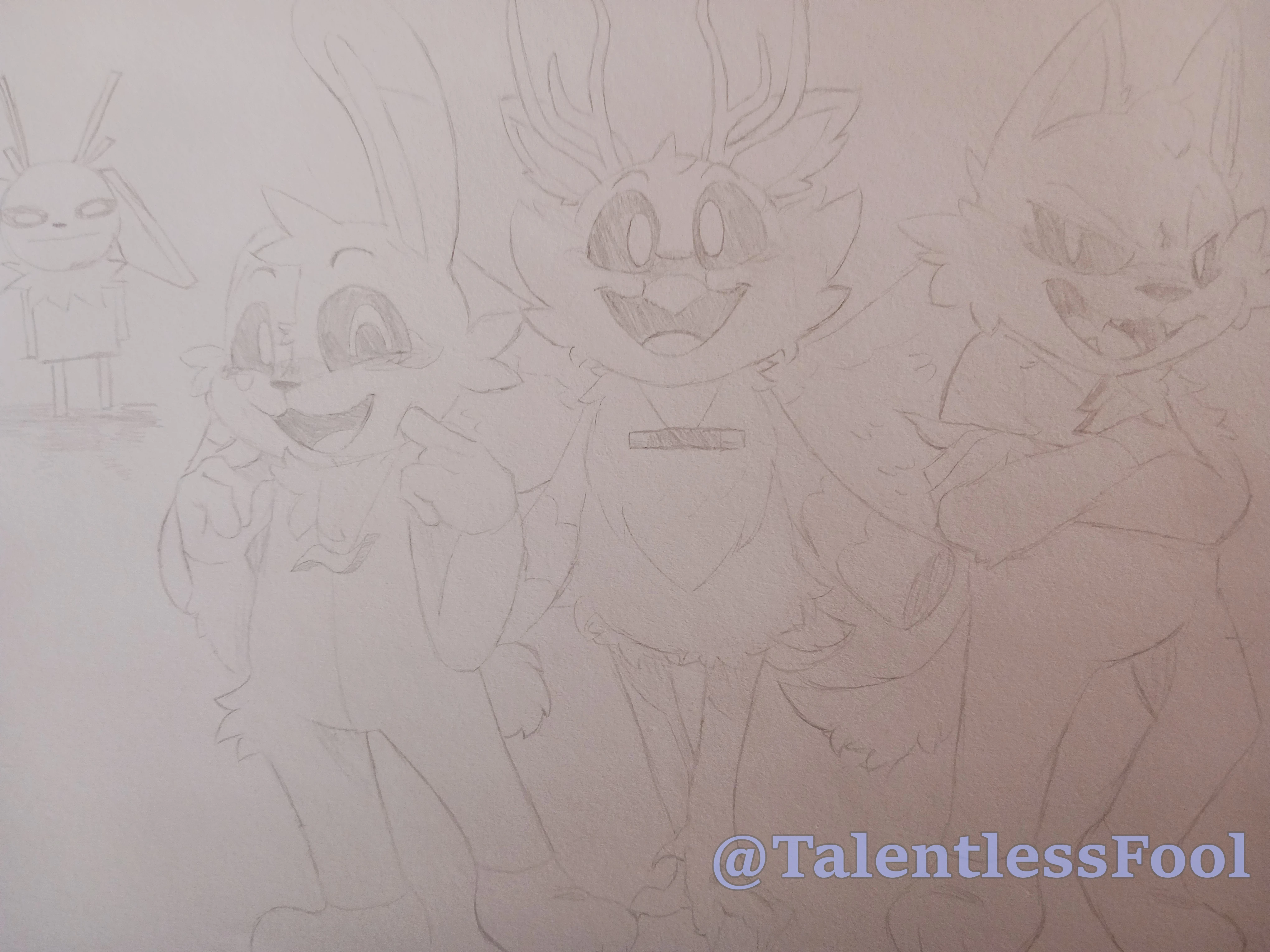 Drawing of critter OC's done | Fandom