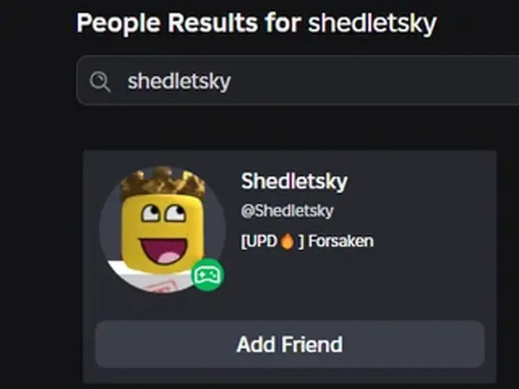 John Shedletsky Played Roblox Forsaken. He even favorited it! | Fandom