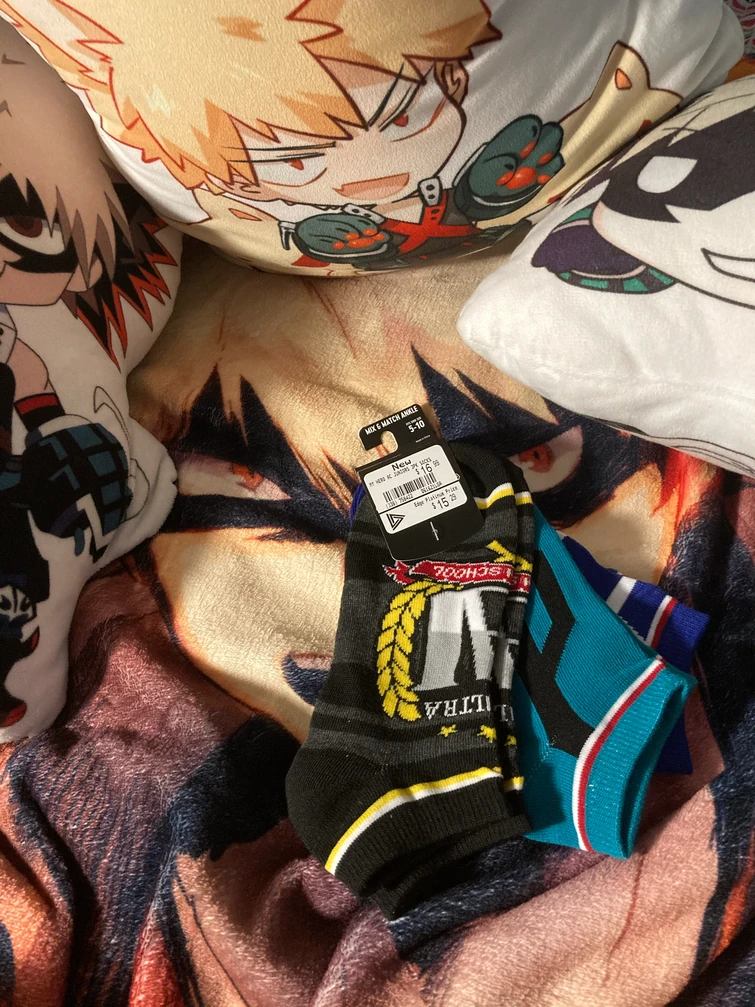 I got new Mha socks!!! And my bakugos approve UwU | Fandom