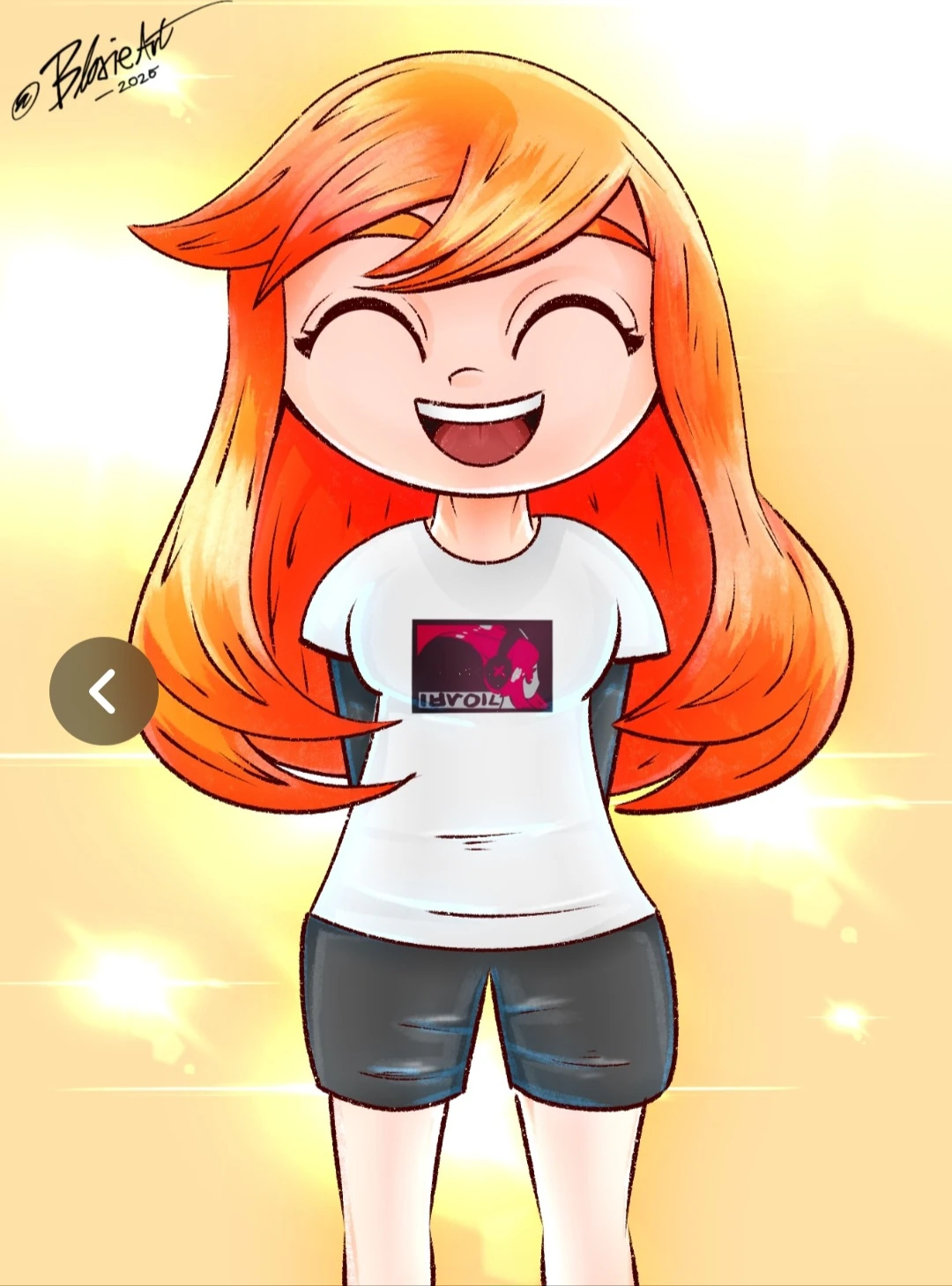 A happy Meggy Spletzer , by Bloxie on Bluesky | Fandom