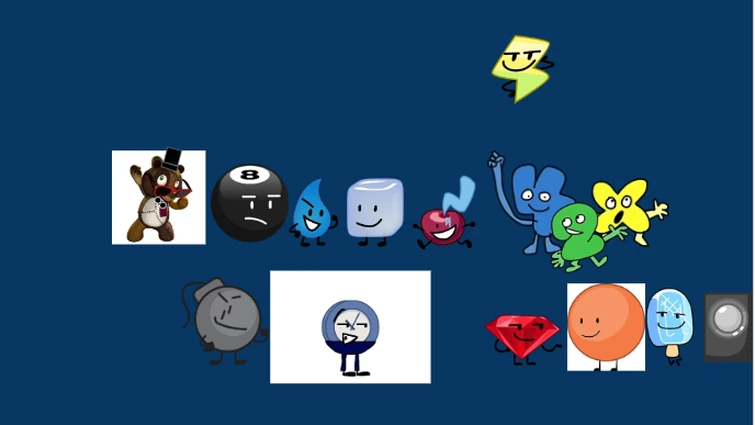I made Two positve and removed all the non-BFDI characters | Fandom