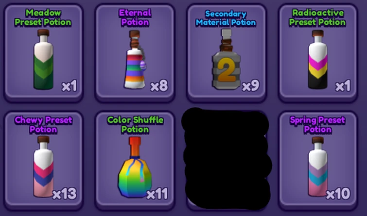 LF Secondary Colour Potions | Fandom