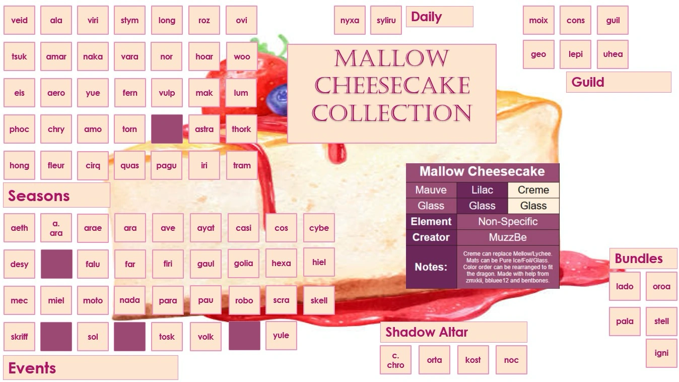 LF Mallow Cheesecake themed dragons!! | Fandom